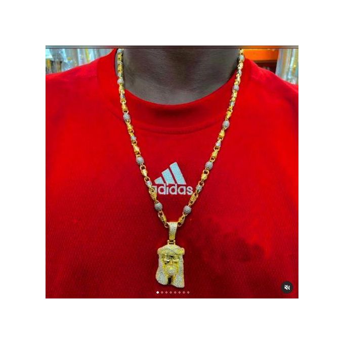 Fashion Gold Plated Simple And Unique Zirconia Chain Plus