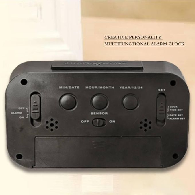 No Alarm clock intelligent night light smart clock creative LED digital ...