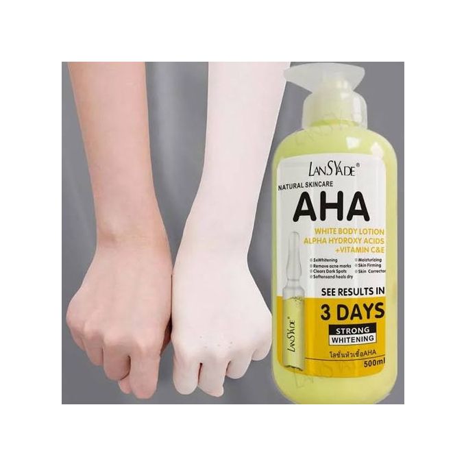 LansYade Aha Whitening Body Lotion 500ml