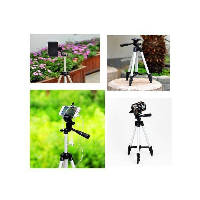 Generic Lightweight Portable Tripod Stand With Remote Control | Jumia ...