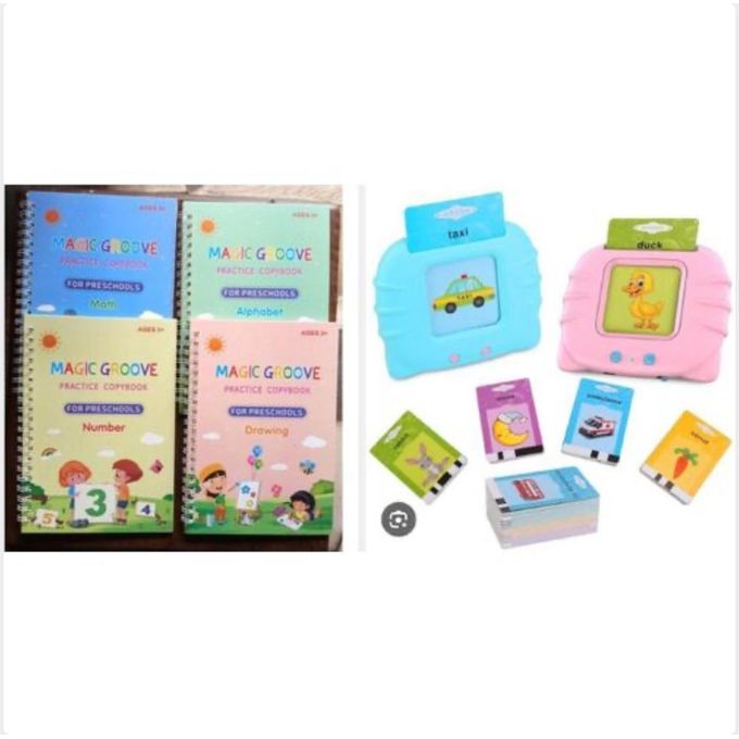 Generic Kids Flash Card Learning Device + Magic Groove