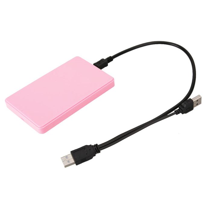 Generic USB 2.5inch 2TB SATA HDD SSD Hard Drive External-Pink | Jumia ...